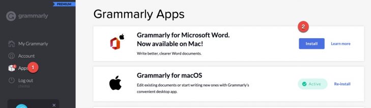 Grammarly 支援Mac Word！ - 研究生2.0